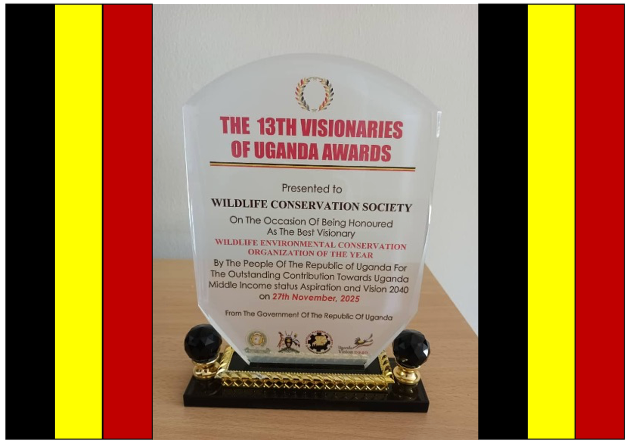 WCS Honored with Uganda’s Visionaries Award for “Wildlife Environmental ...