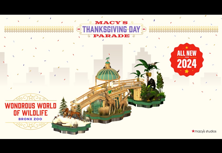 The Bronx Zoo Debuts Float in 2024 Macy’s Thanksgiving Day Parade ...