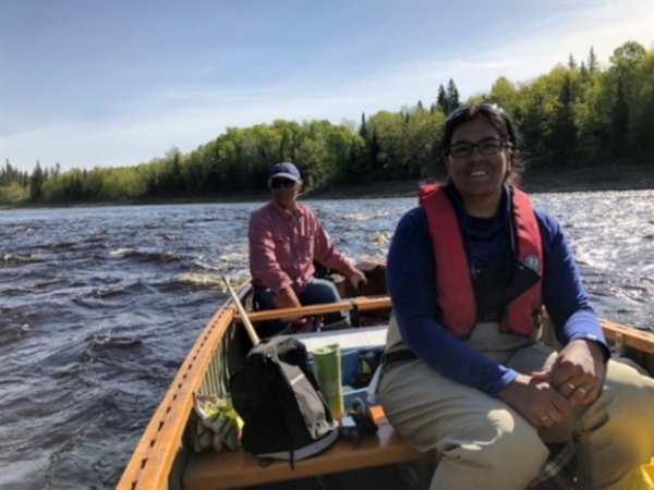 Wading in: WCS research scientist Liset Cruz-Font paints a picture of ...